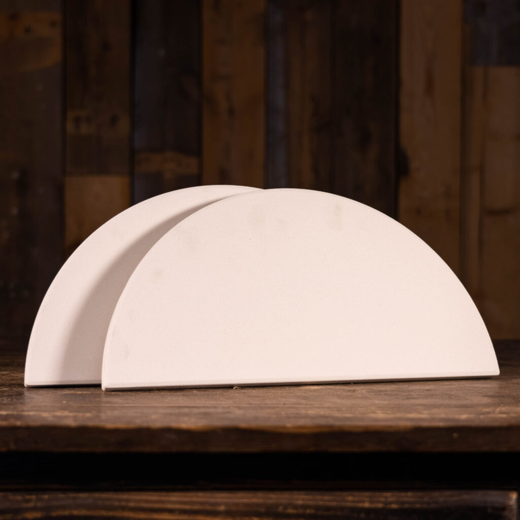 Kamado Joe Half Moon Heat Deflectors Big Joe 2st | Black and Blue BBQ