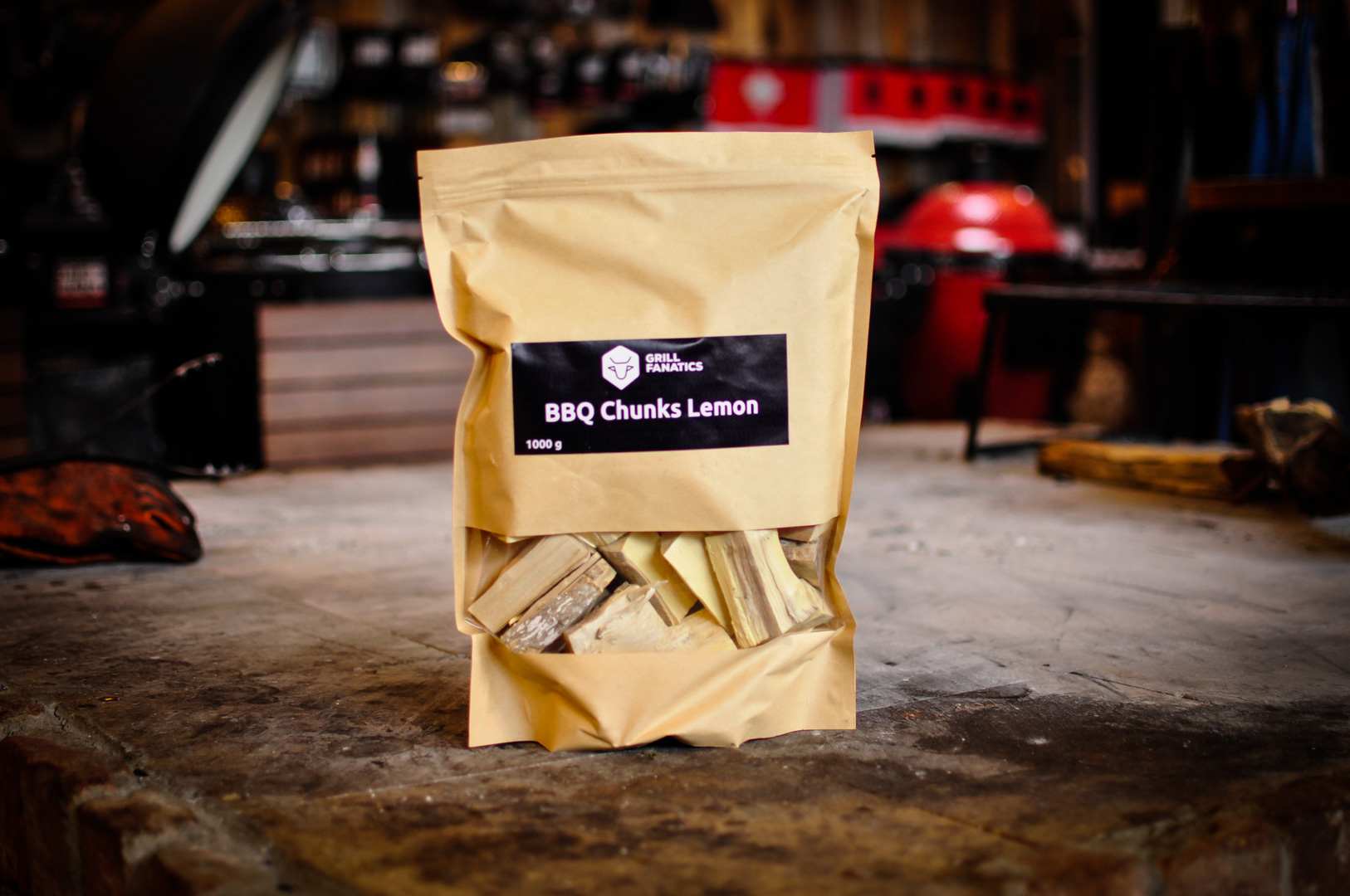 Grill Fanatics Lemon Chunks 1kg | Black and Blue BBQ