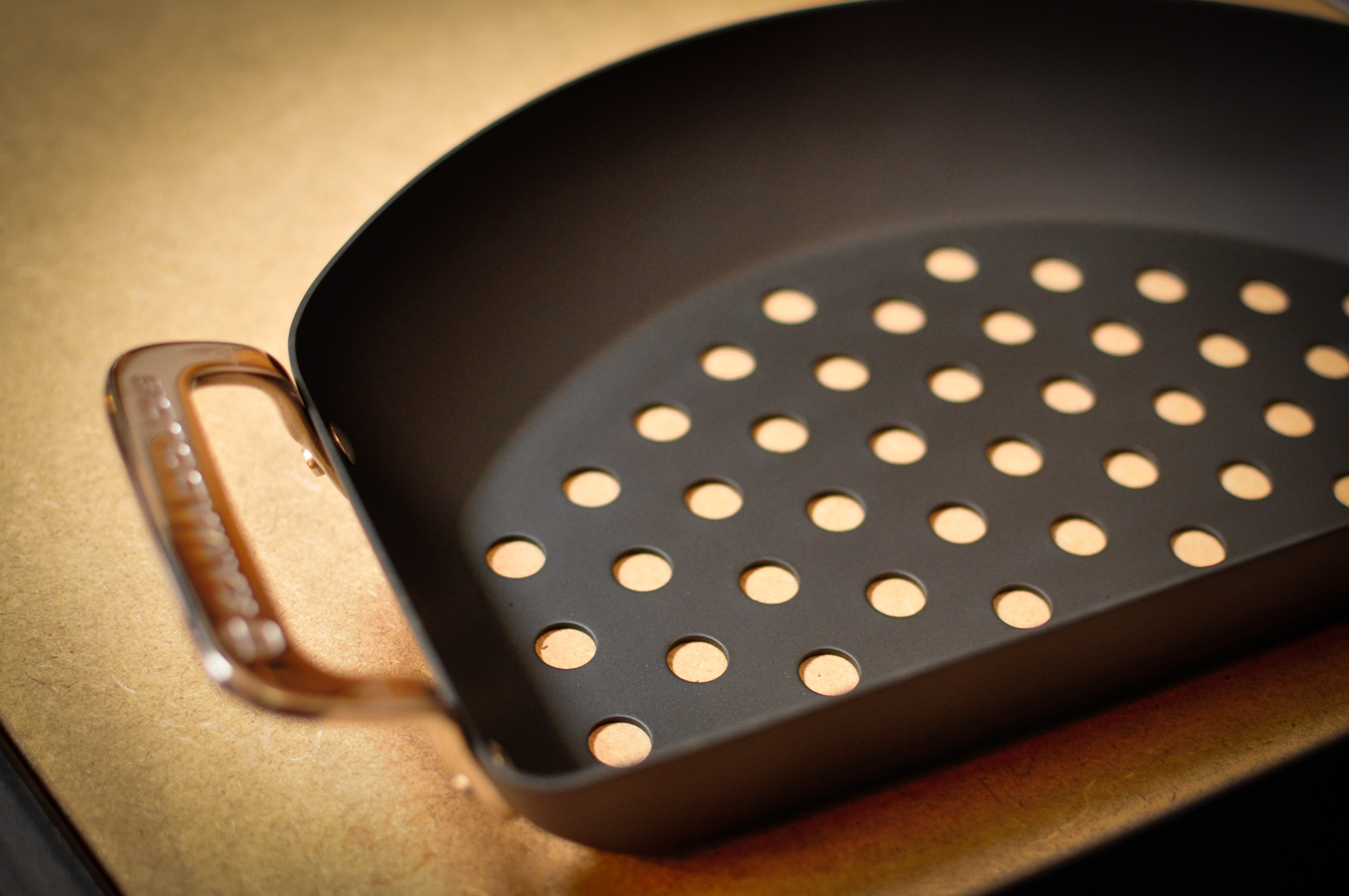 Kamado Joe Carbon Steel Half Moon Pan Set | Black and Blue BBQ