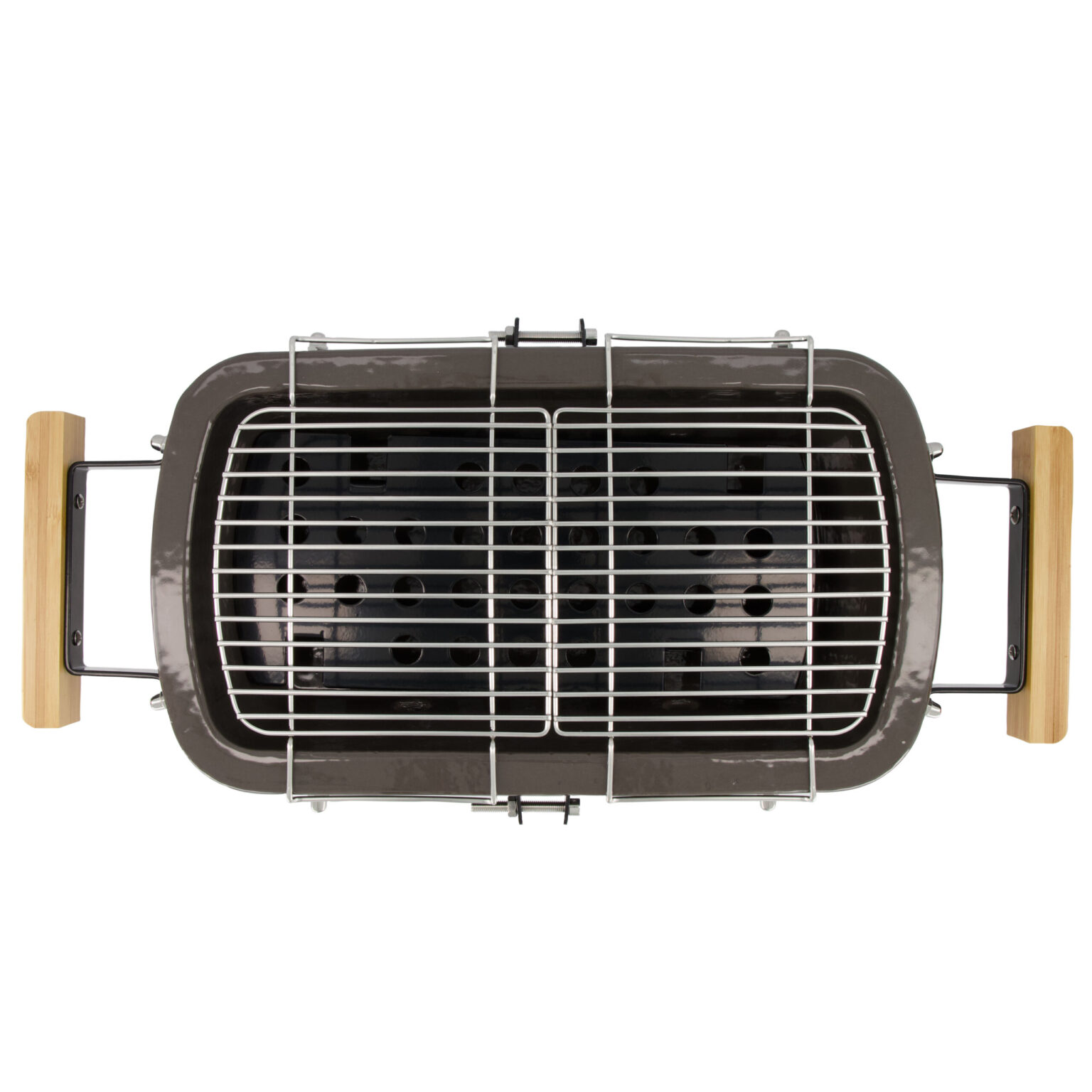 Grill Guru Ceramic Tabletop Grill | Black and Blue BBQ
